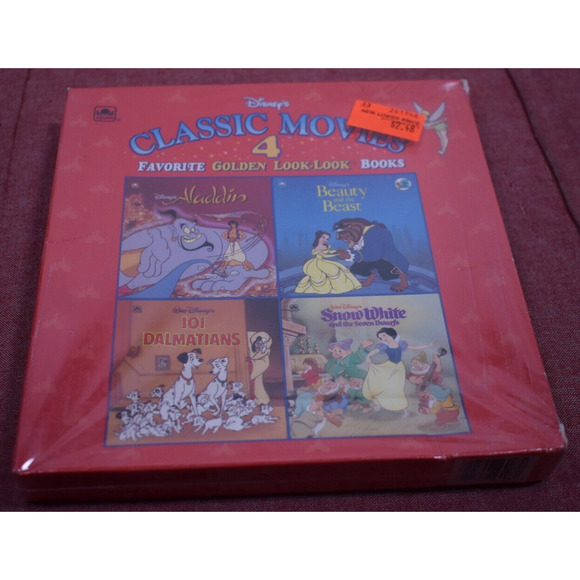 Accents | Disney Classic Movies 4 Golden Looklook Books Snow White 11 ...